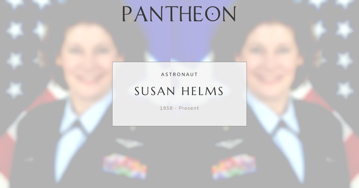 Susan Helms Biography | Pantheon