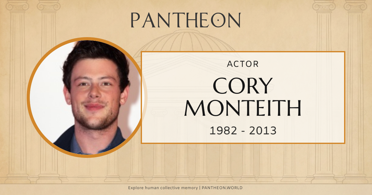 Cory Monteith Biography | Pantheon