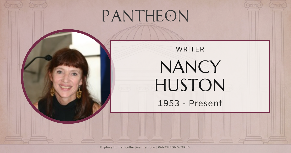 Nancy Huston Biography | Pantheon