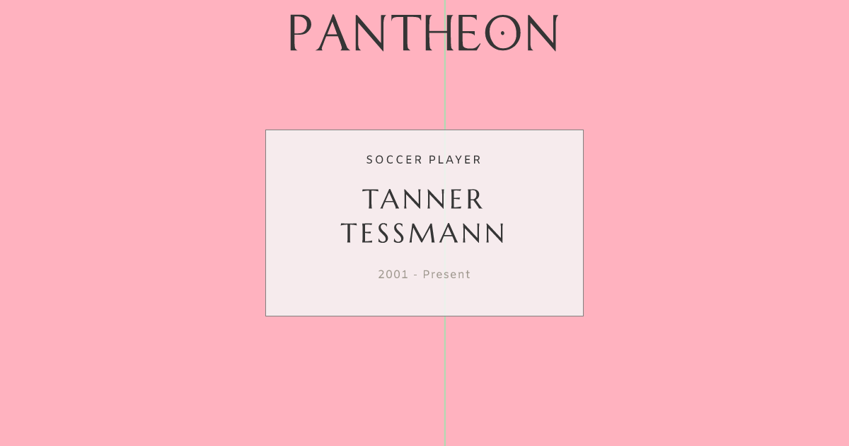 Tanner Tessmann Biography | Pantheon