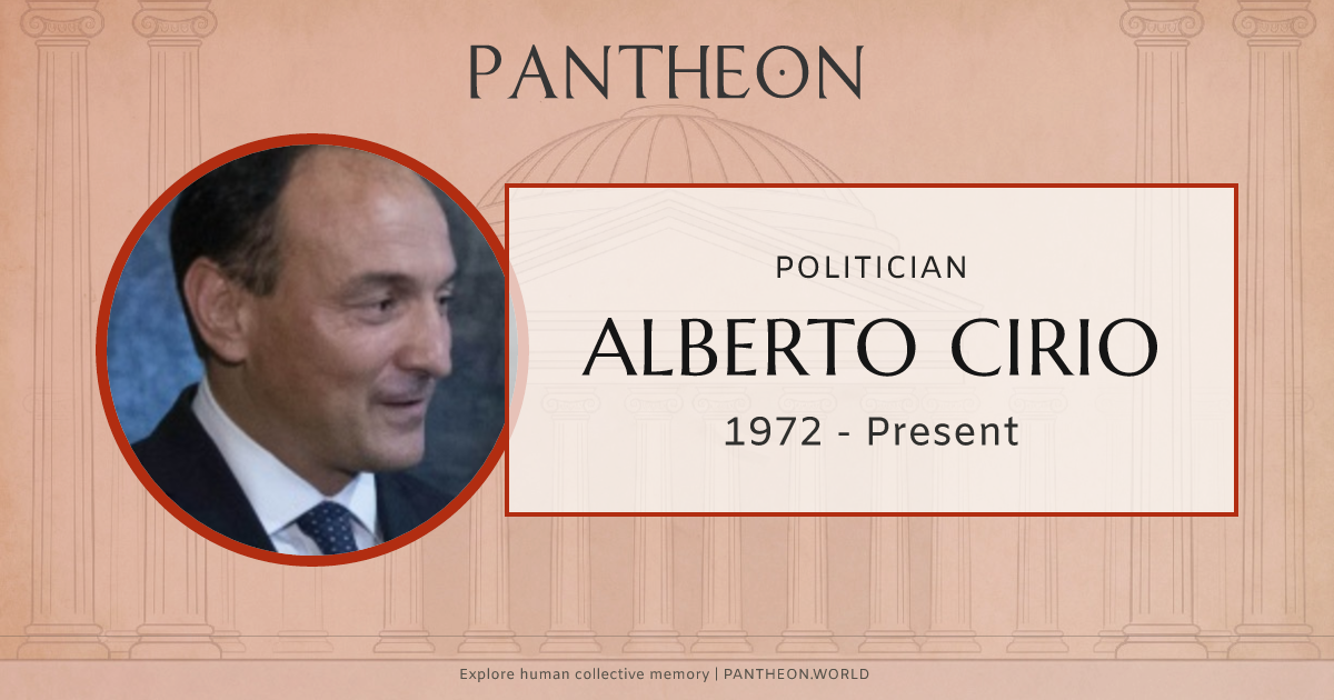 Alberto Cirio Biography | Pantheon