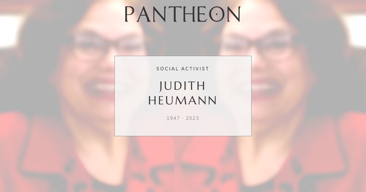 Judith Heumann Biography | Pantheon