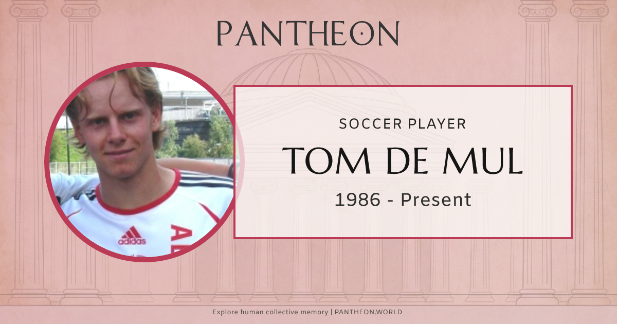 Tom De Mul Biography | Pantheon