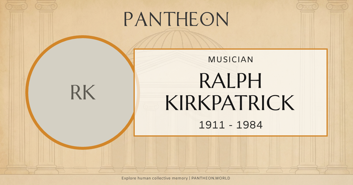 Ralph Kirkpatrick Biography | Pantheon