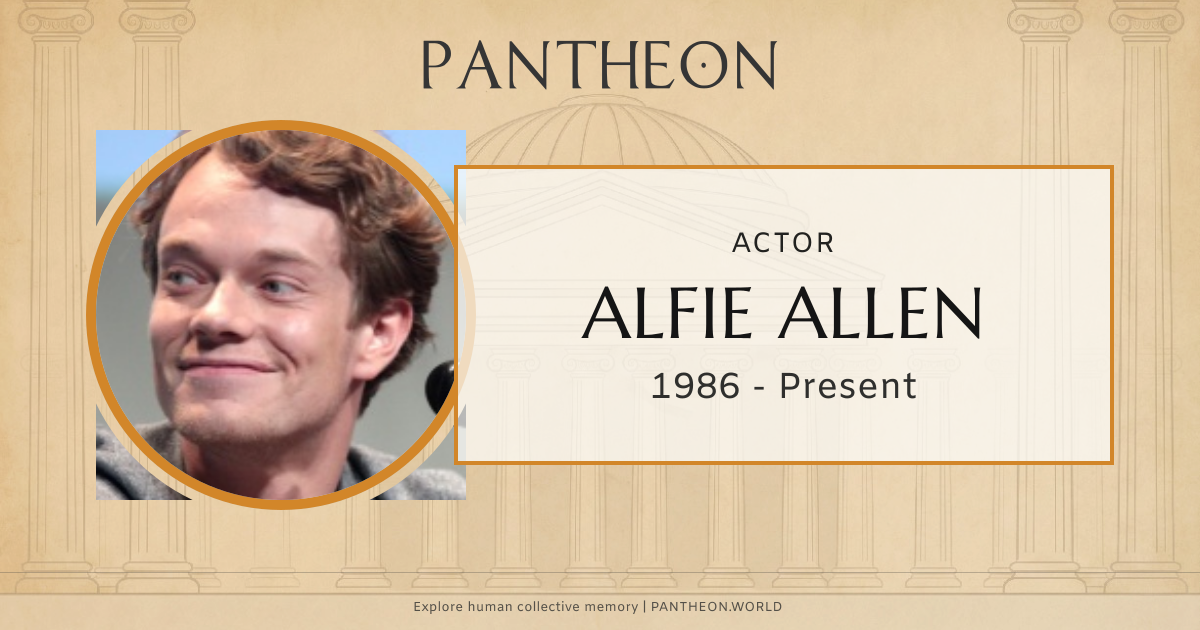 Alfie Allen Biography | Pantheon