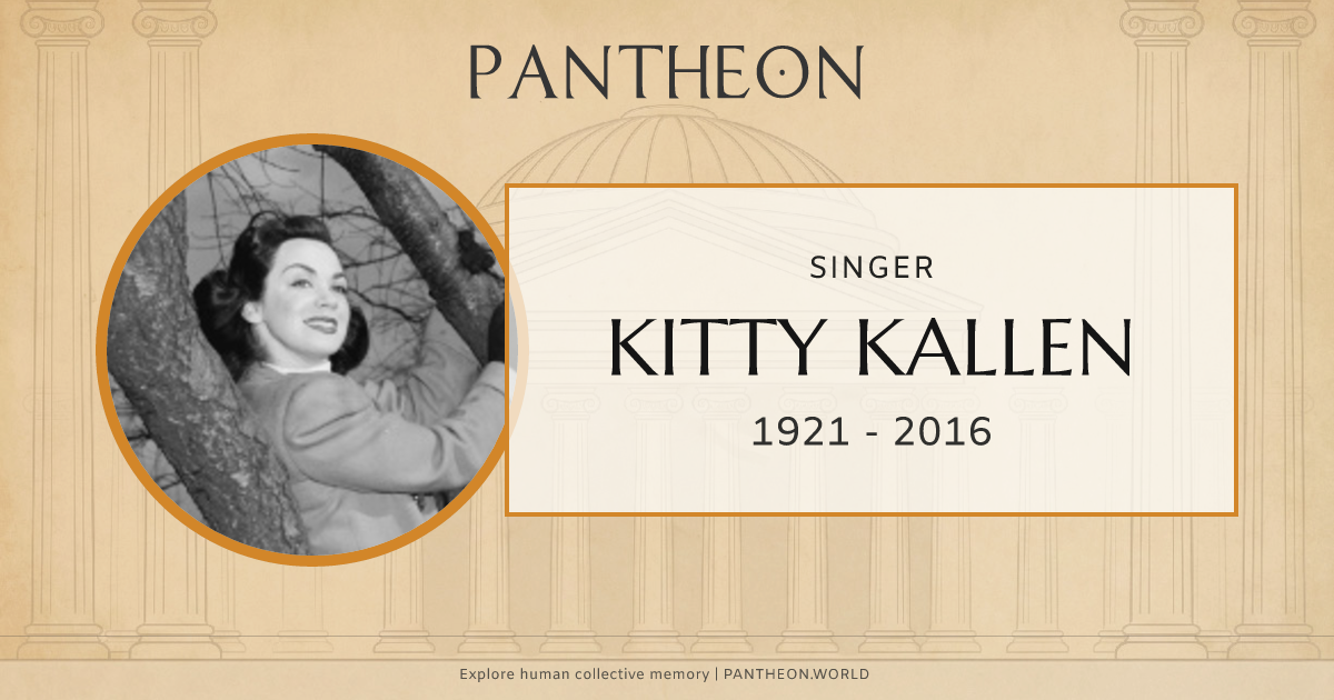 Kitty Kallen Biography | Pantheon