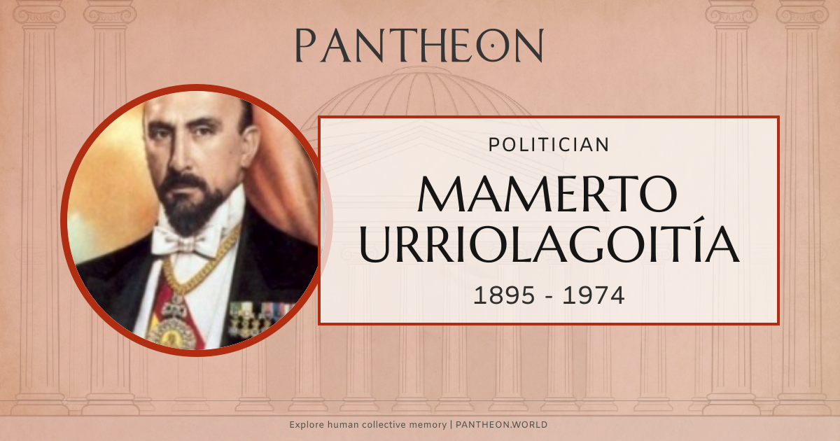 Mamerto Urriolagoitía Biography | Pantheon