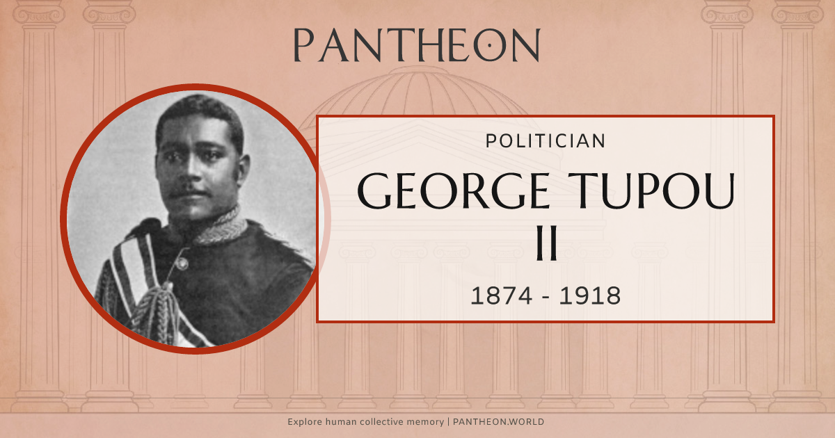 George Tupou II Biography | Pantheon