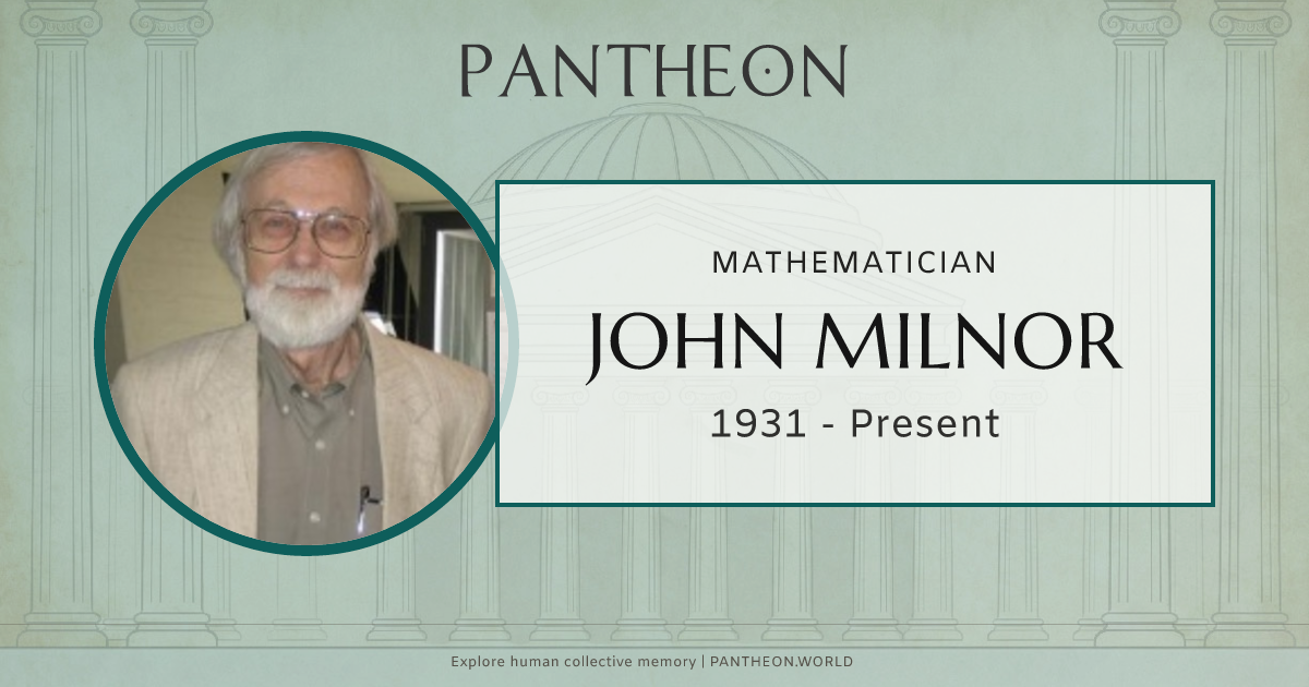 John Milnor Biography | Pantheon