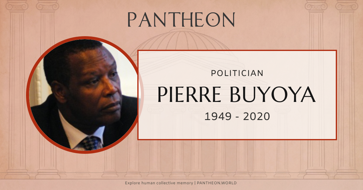 Pierre Buyoya Biography | Pantheon