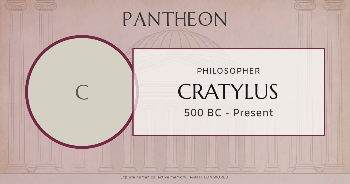 Cratylus Biography | Pantheon