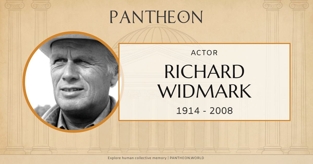 Richard Widmark Biography | Pantheon