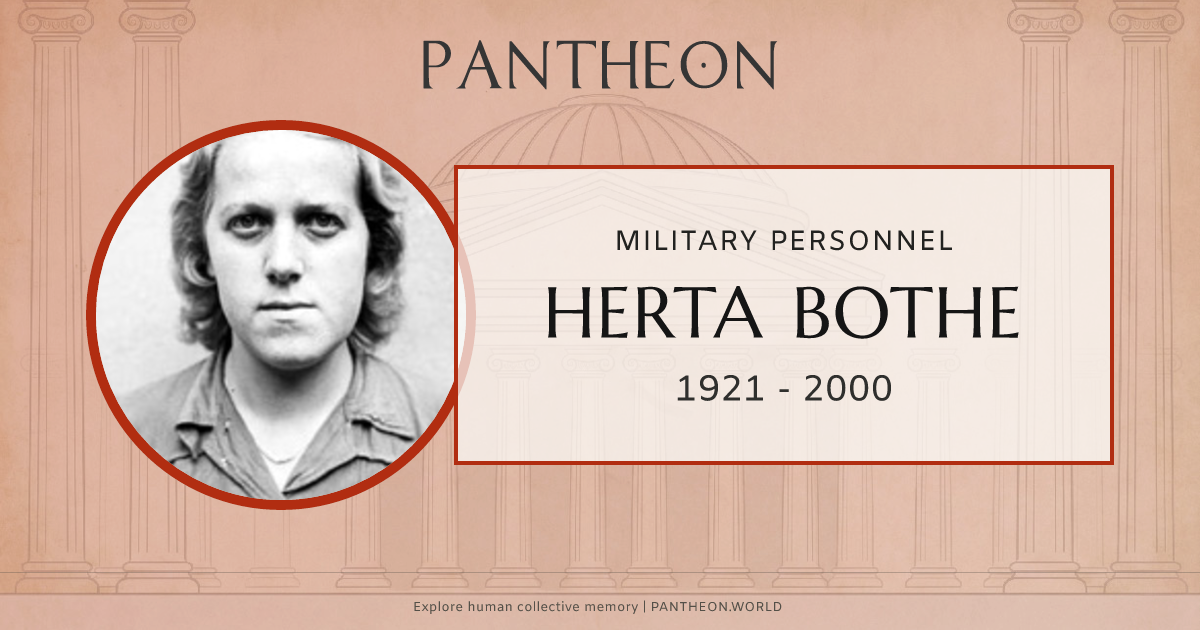 Herta Bothe Biography | Pantheon