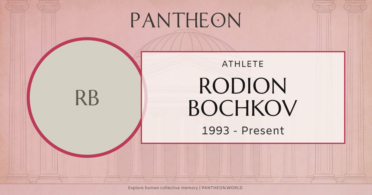 Rodion Bochkov Biography | Pantheon