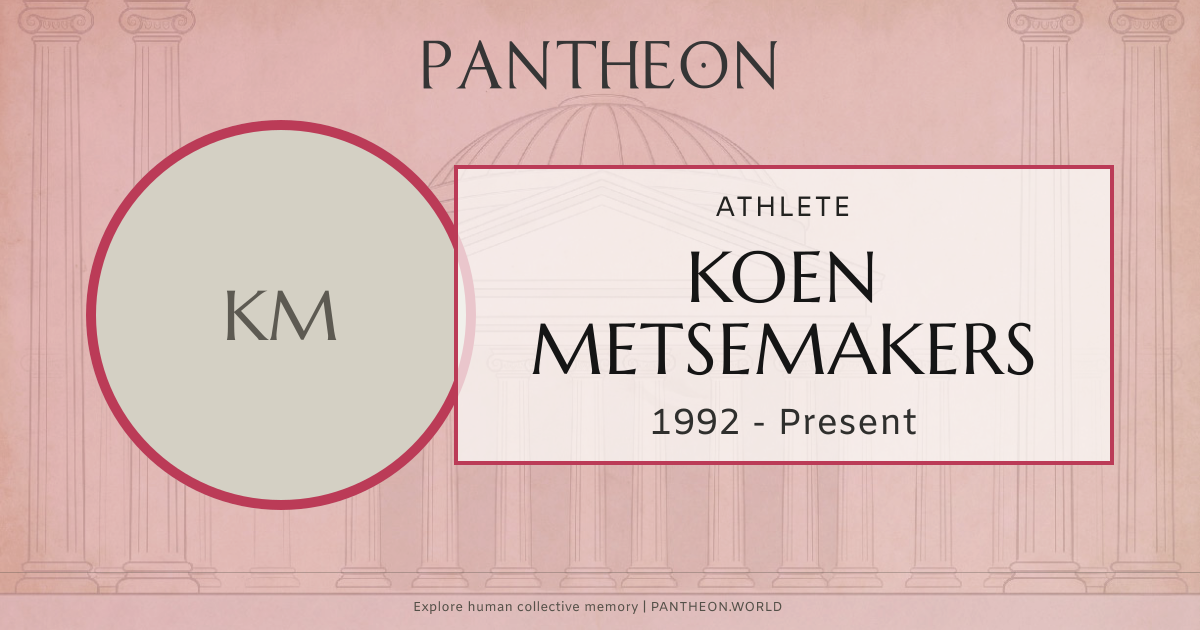 Koen Metsemakers Biography | Pantheon