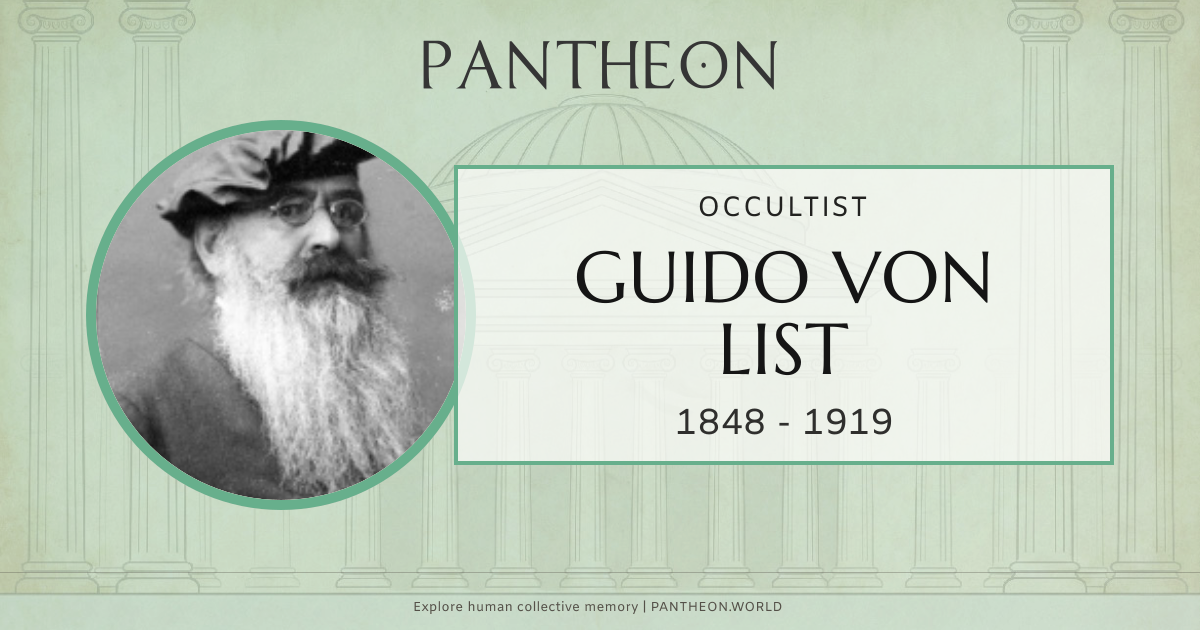 Guido von List Biography | Pantheon