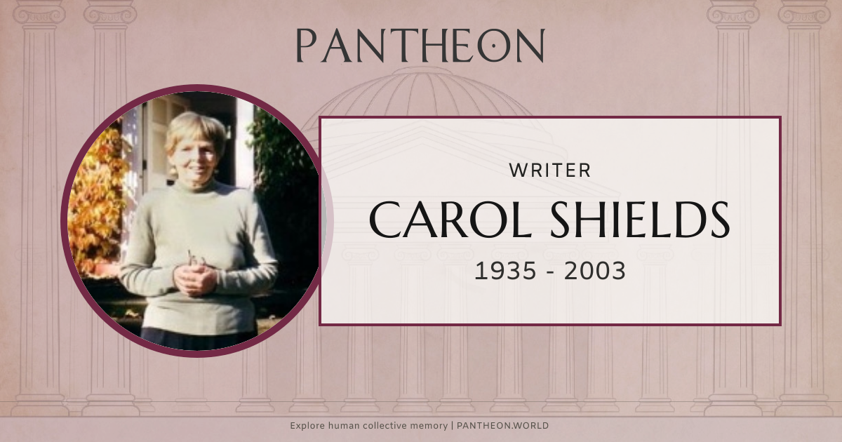 Carol Shields Biography | Pantheon