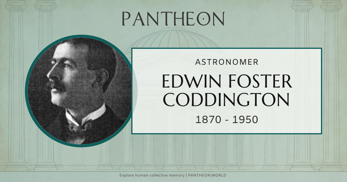 Edwin Foster Coddington Biography | Pantheon