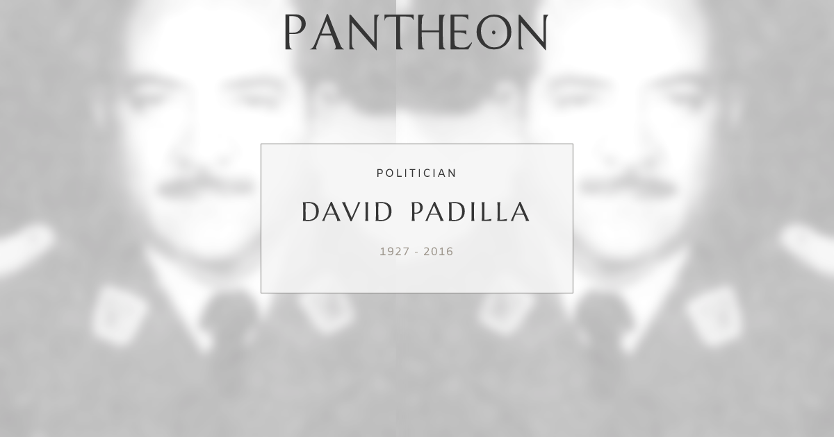 David Padilla Biography | Pantheon