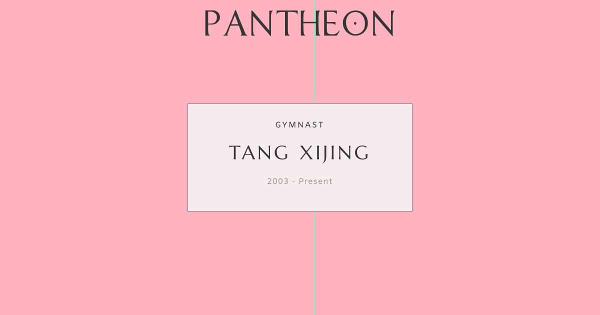 Tang Xijing Biography | Pantheon