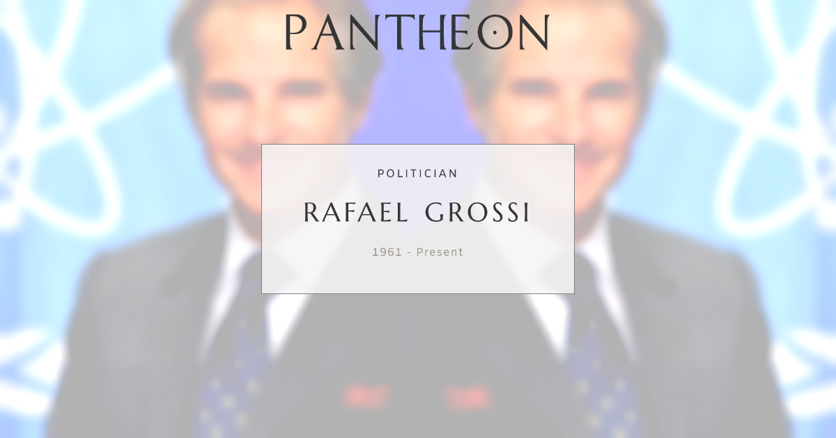 Rafael Grossi Biography | Pantheon