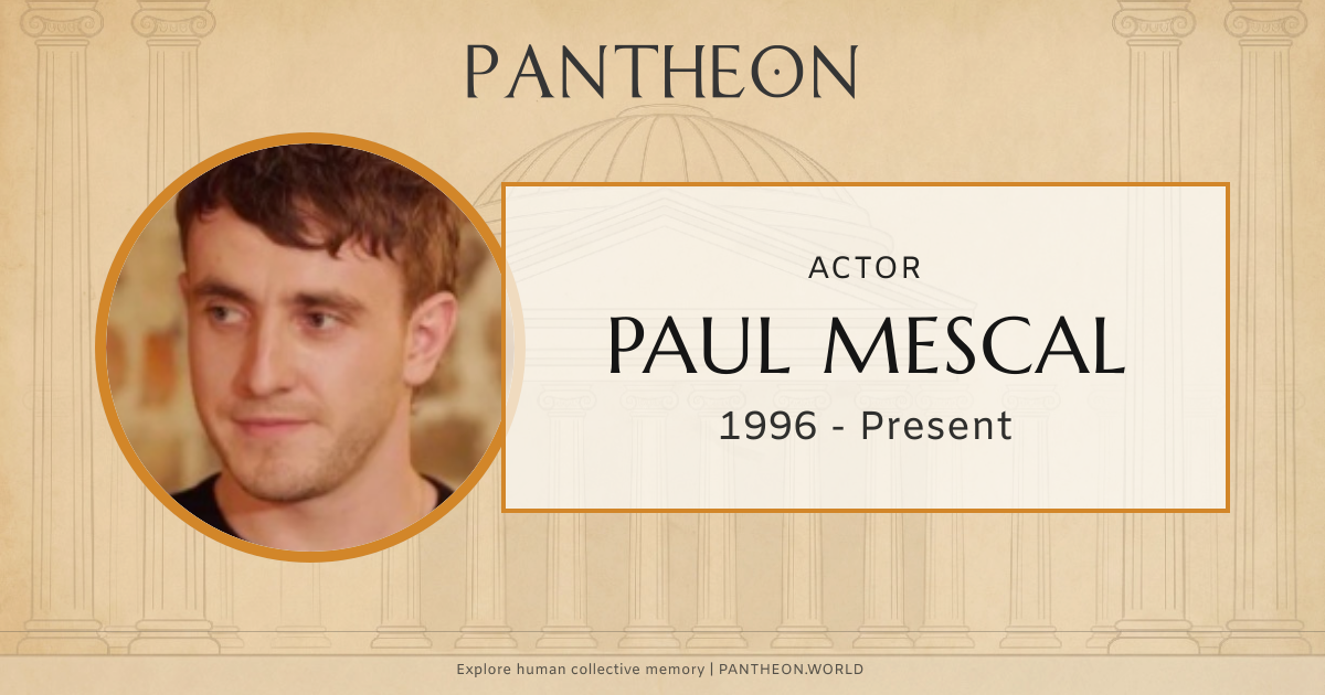 Paul Mescal Biography | Pantheon