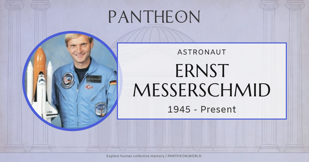 Ernst Messerschmid Biography | Pantheon