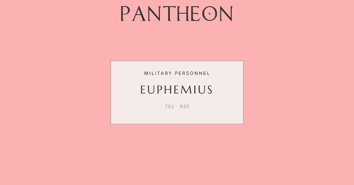 Euphemius Biography | Pantheon
