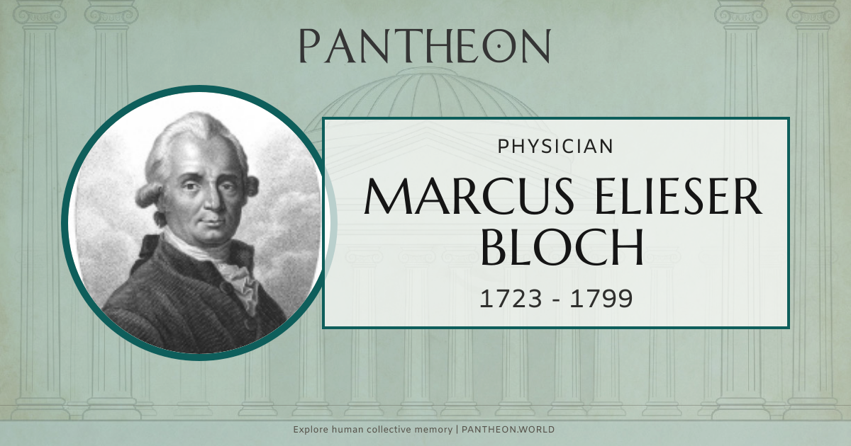 Marcus Elieser Bloch Biography | Pantheon