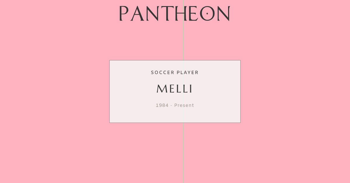 Melli Biography | Pantheon
