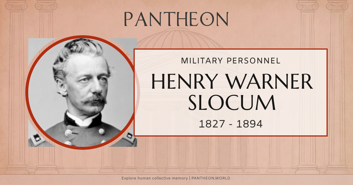 Henry Warner Slocum Biography | Pantheon
