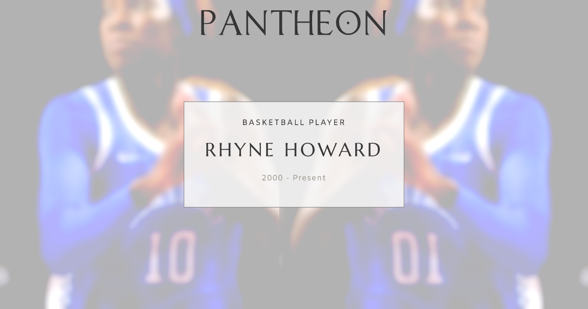 Rhyne Howard Biography | Pantheon