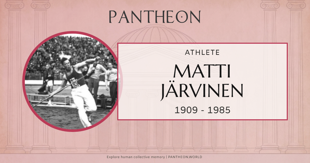 Matti Järvinen Biography | Pantheon