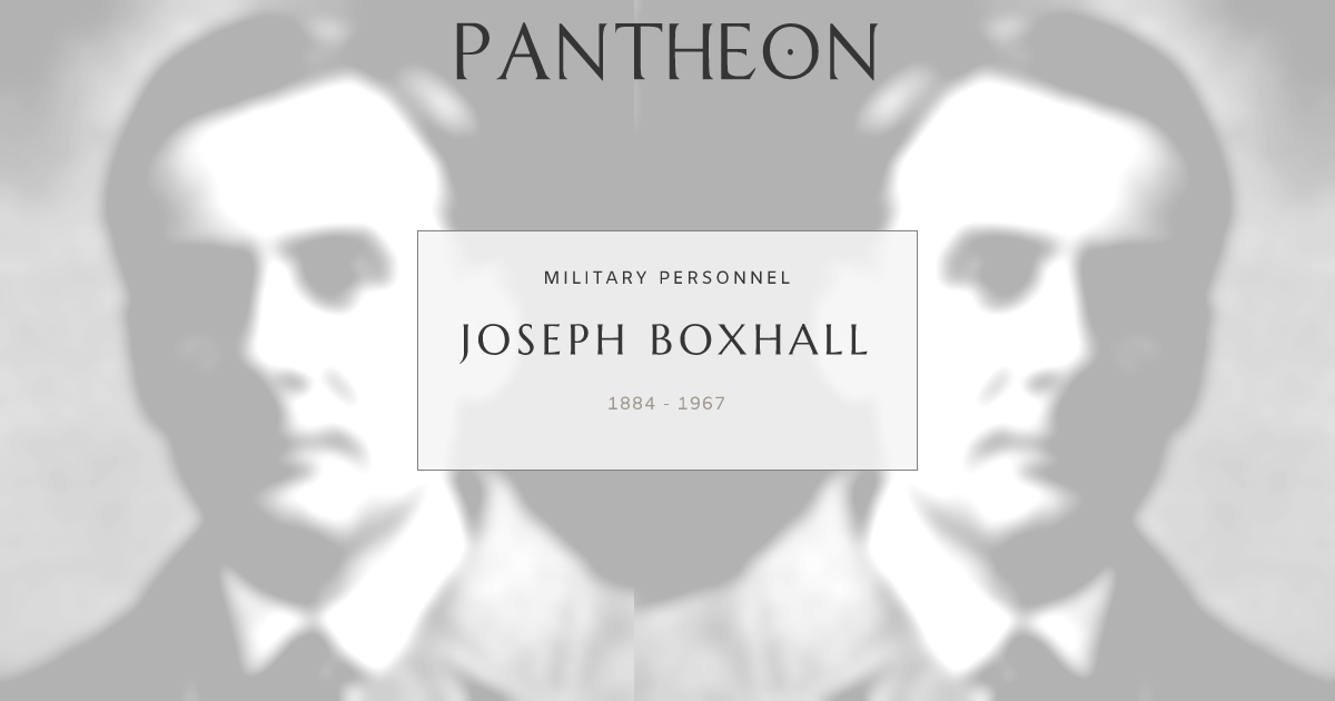 Joseph Boxhall Biography | Pantheon