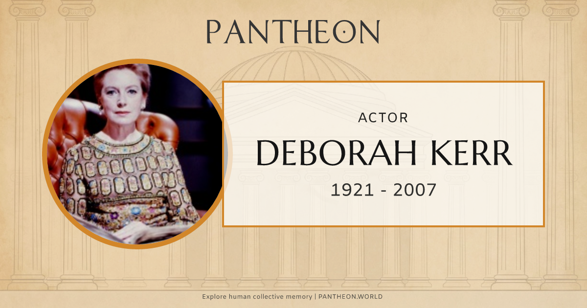 Deborah Kerr Biography | Pantheon