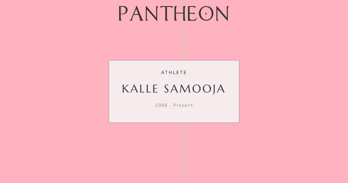Kalle Samooja Biography | Pantheon
