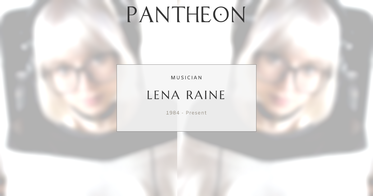 Lena Raine Biography | Pantheon