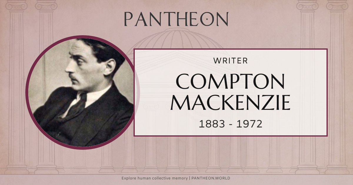 Compton Mackenzie Biography | Pantheon