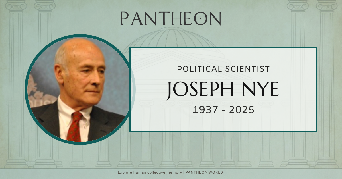 Joseph Nye Biography | Pantheon