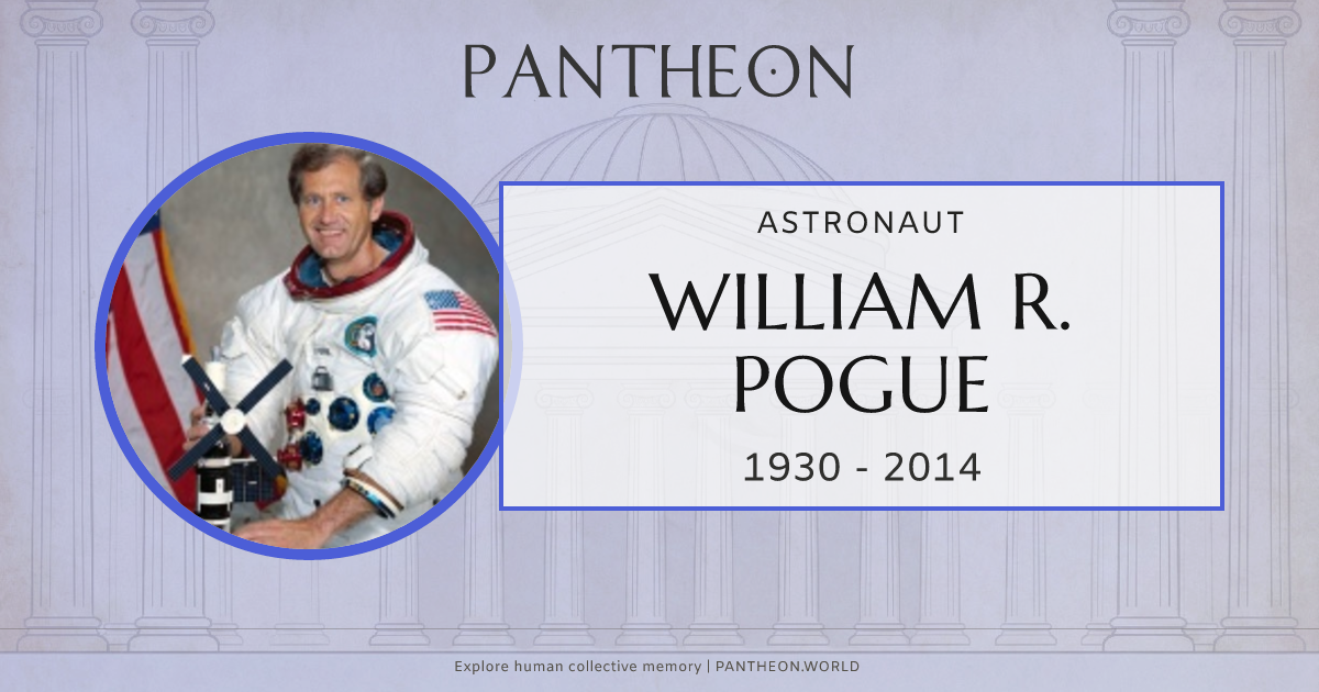 William R. Pogue Biography | Pantheon