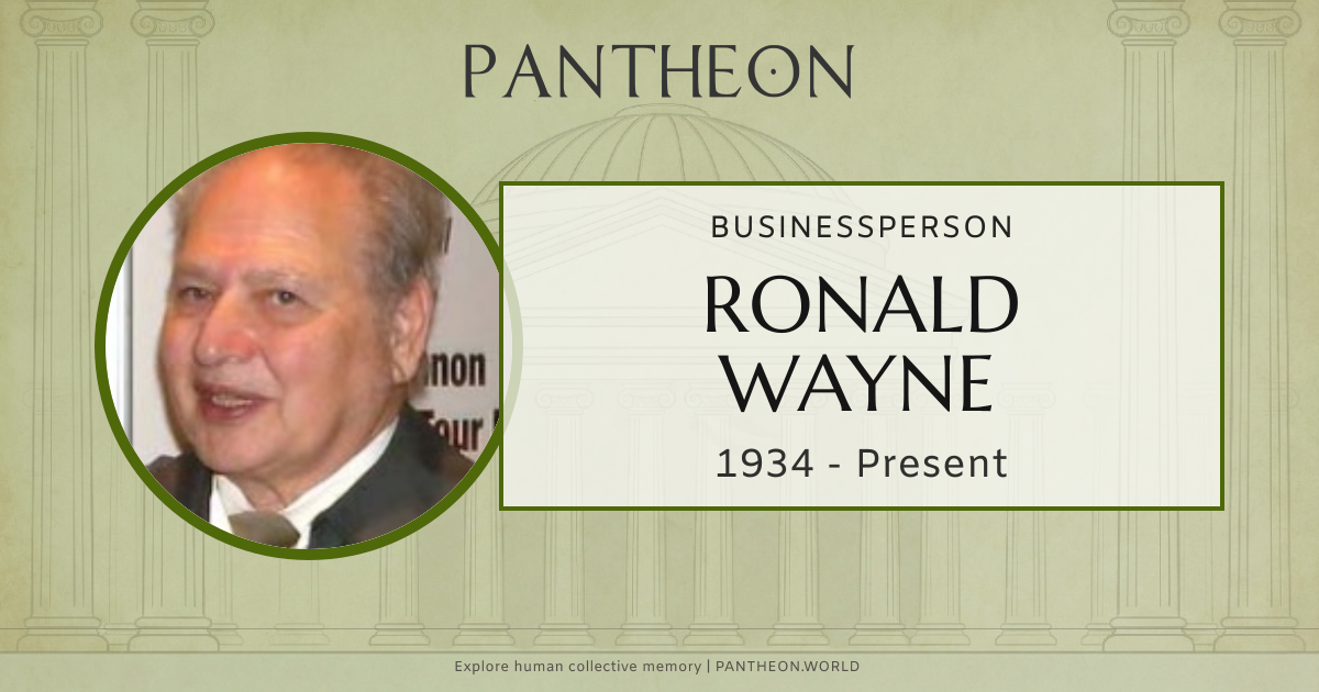 Ronald Wayne Biography | Pantheon