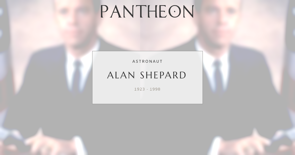 Alan Shepard Biography | Pantheon
