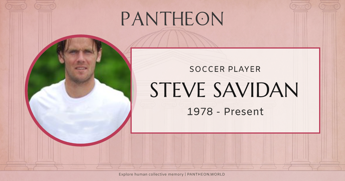 Steve Savidan Biography | Pantheon