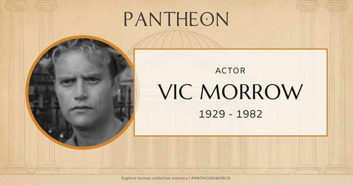 Vic Morrow Biography | Pantheon