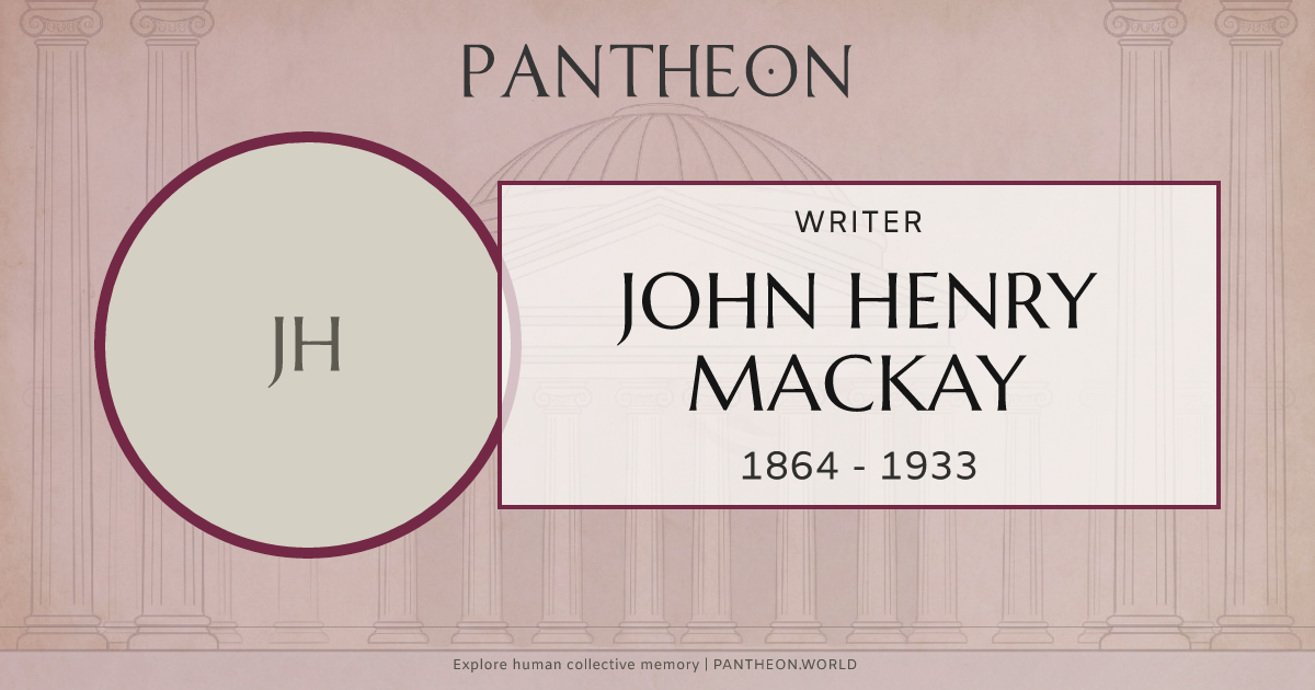 John Henry Mackay Biography | Pantheon