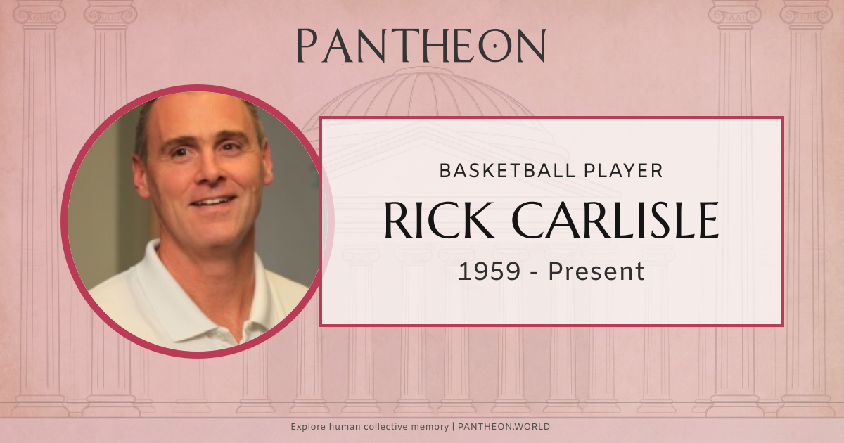 Rick Carlisle Biography | Pantheon