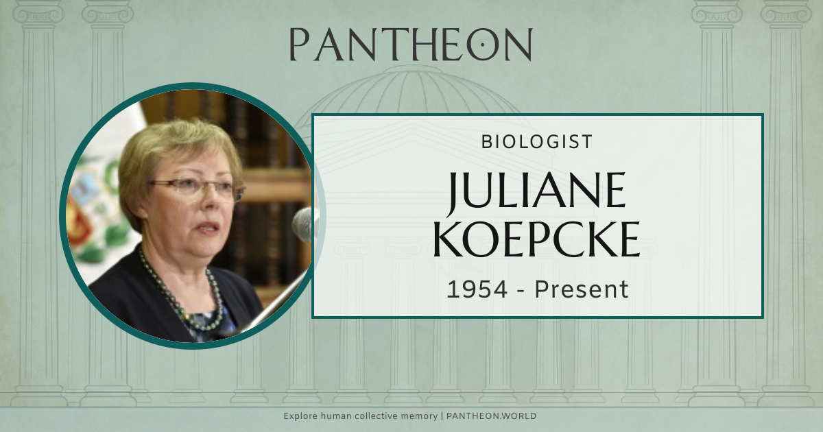 Juliane Koepcke Biography | Pantheon