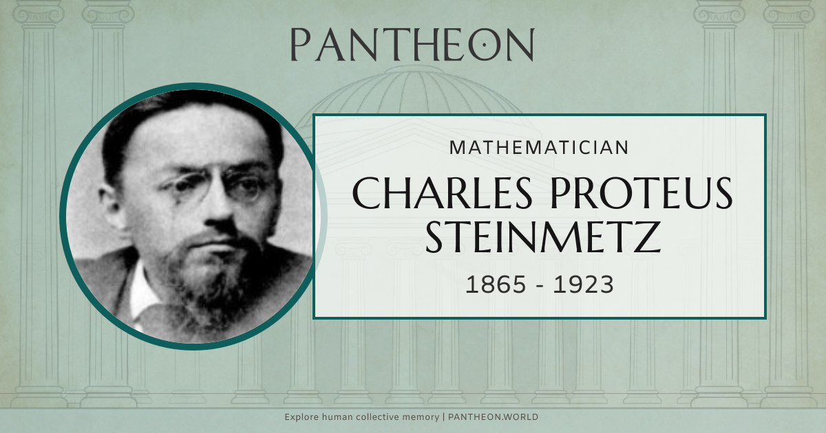 Charles Proteus Steinmetz Biography | Pantheon
