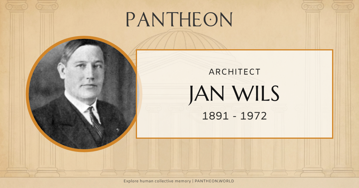 Jan Wils Biography | Pantheon