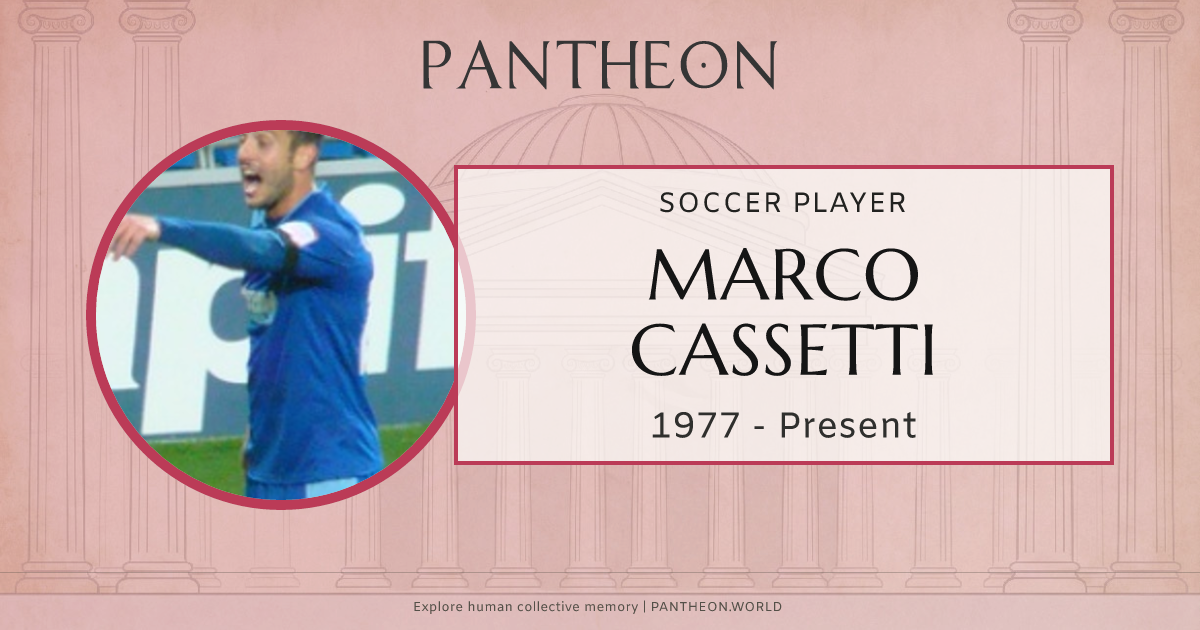 Marco Cassetti Biography | Pantheon